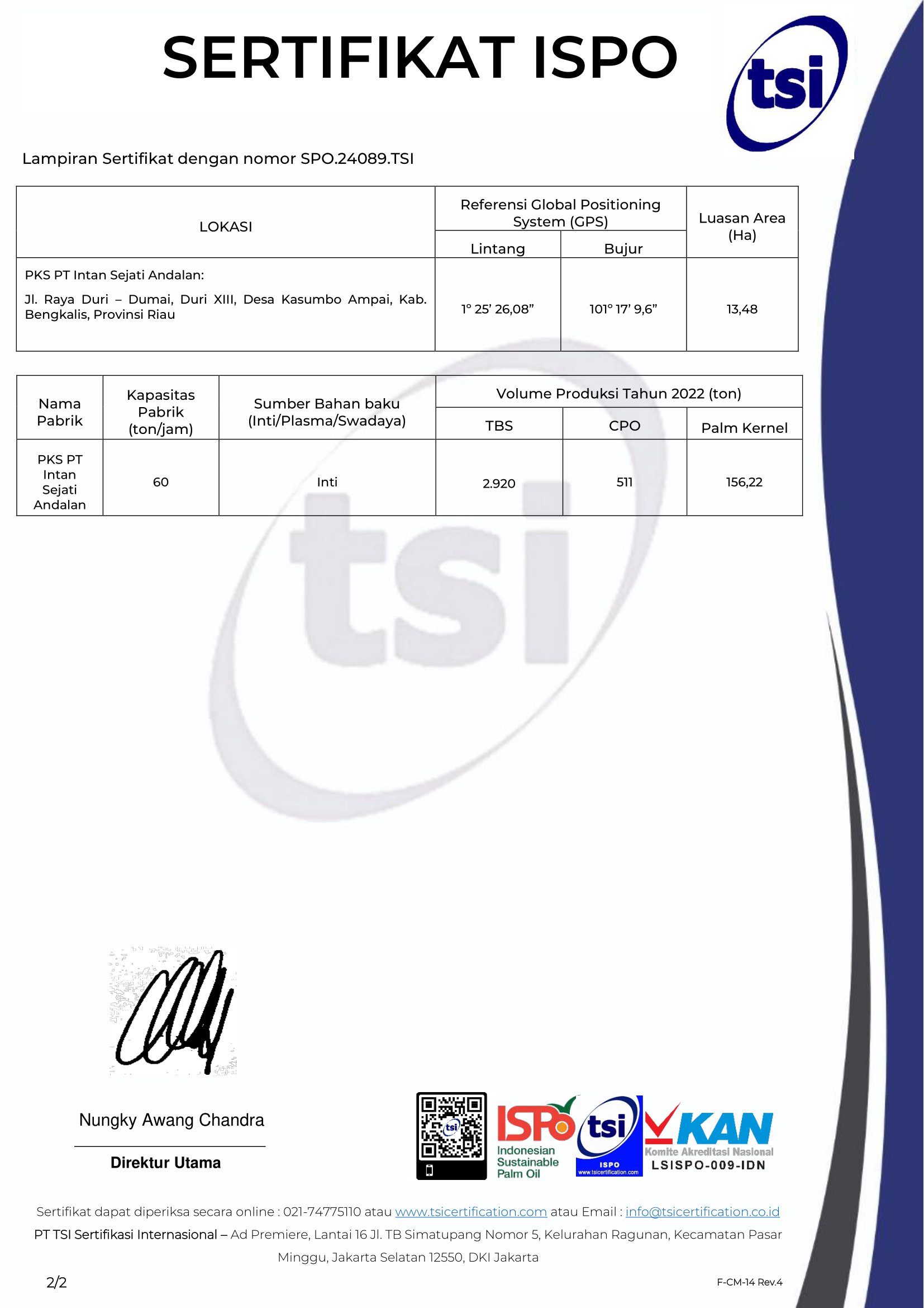 SPO.24089.TSI PT INTAN SEJATI ANDALAN